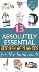 Here They Are! 13 Of The Best Essential Time Saving Kitchen Tools