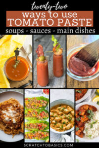 22 Delicious Tomato Paste Recipes For Your Kitchen - Scratch To Basics