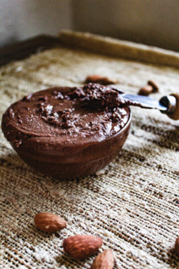 The Best Chocolate Almond Butter Spread (Almond Nutella)