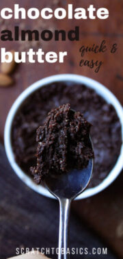 The Best Chocolate Almond Butter Spread (Almond Nutella)